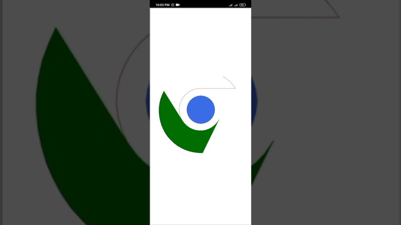 How to draw chrome logo using python turtle | chrome #shorts #python #turtle