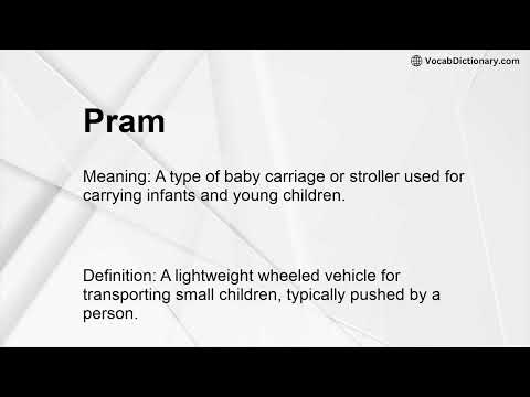 Pram Meaning