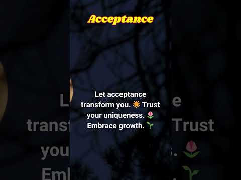 What Is Acceptance (18 of 50)