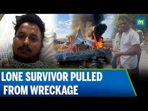 Ahmedabad Plane Crash: One Survivor Ramesh Kumar Found On Ill-fated Air India Flight