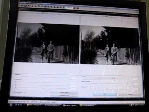 Processing Old Family Photo Albums using Irfanview