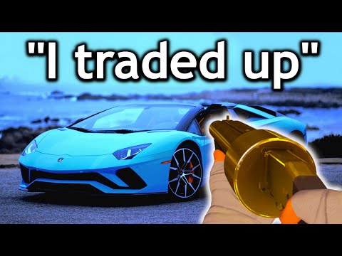 trading in tf2 be like