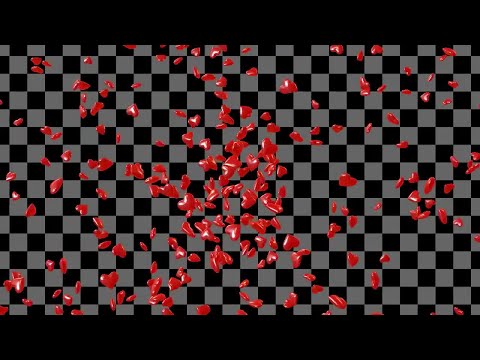 Heart Confetti Pack Stock Motion Graphics