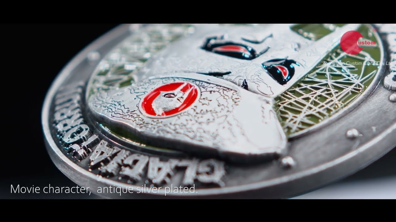 Vintage zinc alloy casting medal