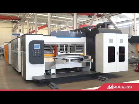 welcome visit our factory/5 ply corrugated board production line /flexo printing die cutter machine