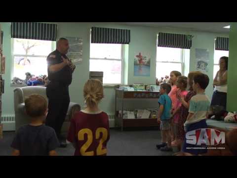 Stranger Danger presentation by Officer Kevin Landry at the Southborough Public Library