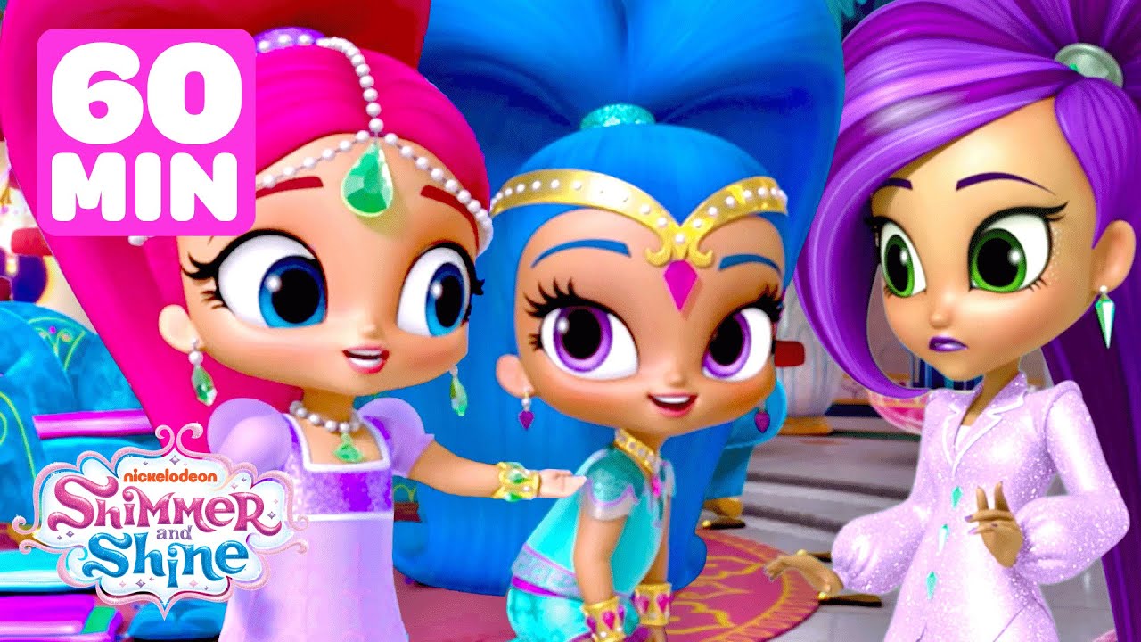 Shimmer & Shine's Sleepover, Lightning Storm Adventure, & More FULL Episodes! ⚡️ | Shimmer and Shine