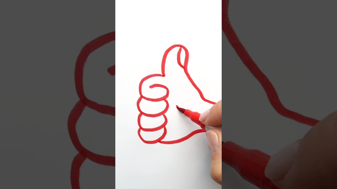 How to Draw a Hand Easy | This Simple Drawing Trick Will Blow Your Mind!