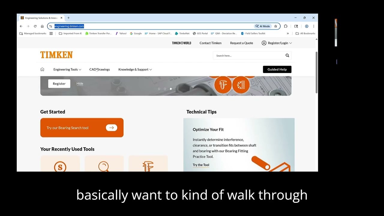 Save Time & Design with Confidence: Timken’s Online Engineering Tools Webinar