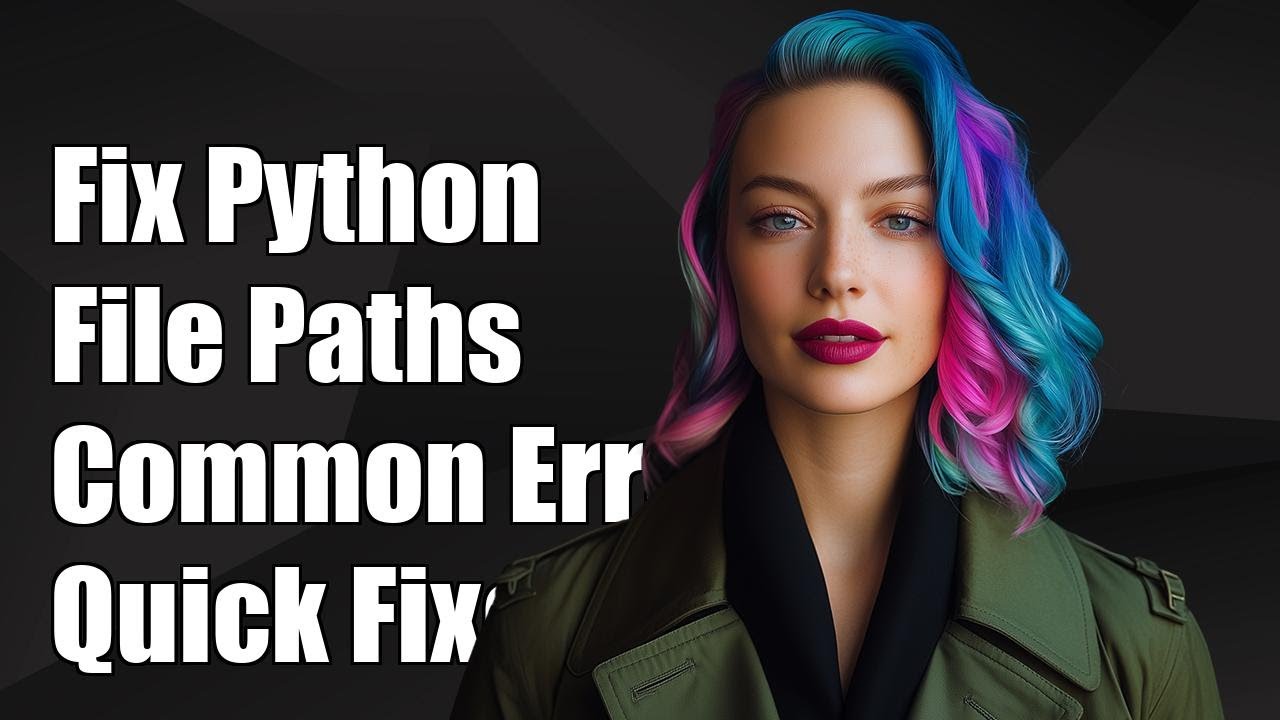 Fixing Python File Path Issues: Common Errors and Solutions Explained
