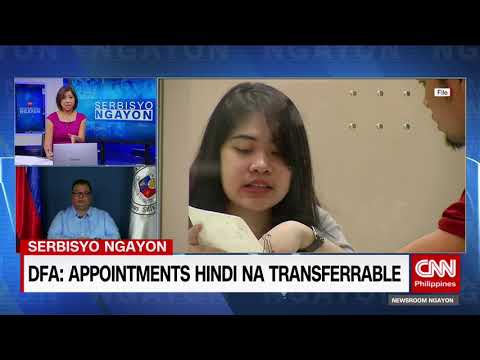 Off-site passport services pinalawig | Newsroom Ngayon