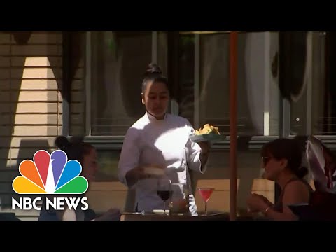 Employees Say Some Restaurants Discouraging Masks On The Job Amid Reopening Push | NBC Nightly News