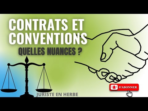 Contrat et Convention : définitions et nuances.