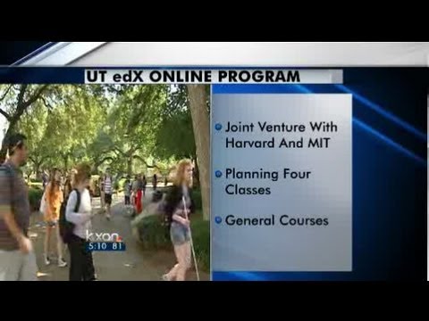 UT joins Harvard in online edX program