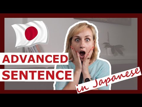 Advanced Japanese SENTENCE STRUCTURE and how to construct Japanese Sentence!