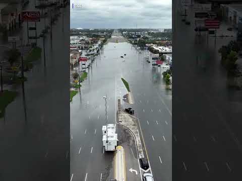 Tampa flooding from Hurricane Milton | Drone Video