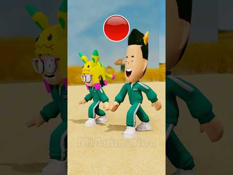 Use SQUID Game Trick Fail 🤣 PK XD Meme #comedy #memes #funny #squidgame #animaion #shorts