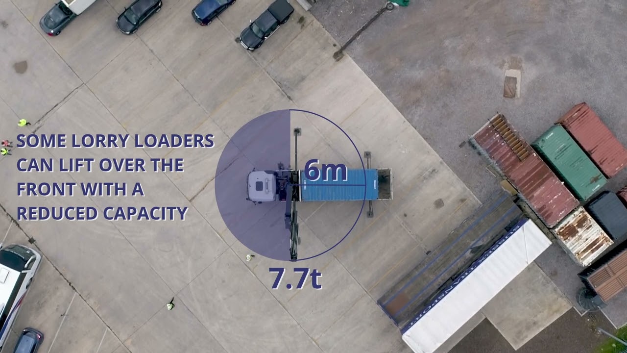 How much can a Lorry Loader lift? Weight vs distance explained. Why can't a 62t crane lift 62t