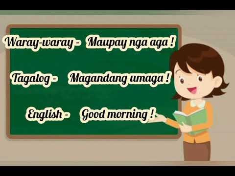 For those who want to learn waray- waray language try this one 😀
