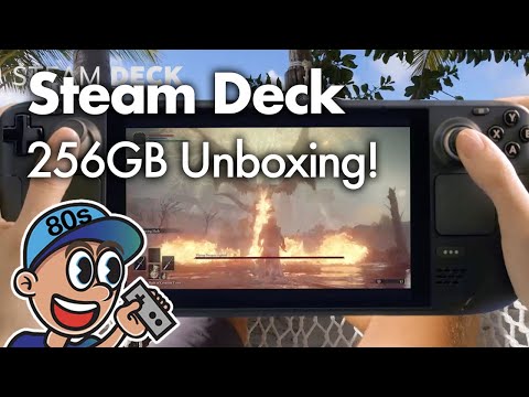 Steam Deck 256GB Unboxing