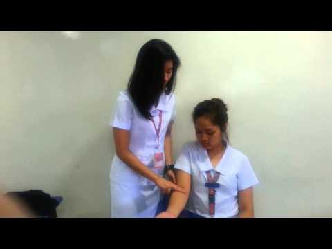 pulse in the brachial area