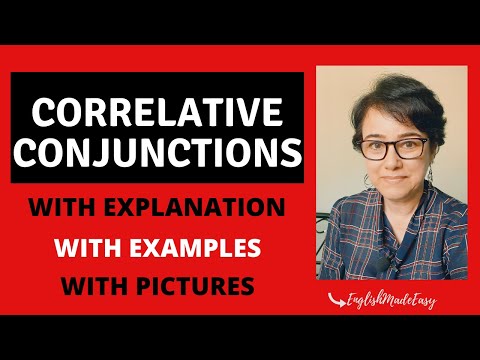Correlative Conjunctions/ Explanation, Example Sentences, Pictures, Test