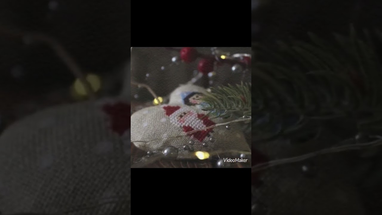 🎅 Xmas Primitives - Free Cross Stitch Pattern for Beginners Easy. Christmas Embroidery designs