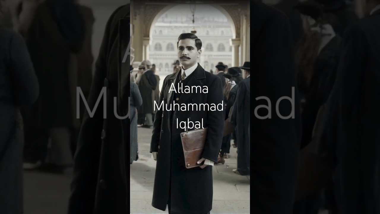 Allama Muhammad Iqbal | #ai #aiart #shortshistory #allamaiqbal