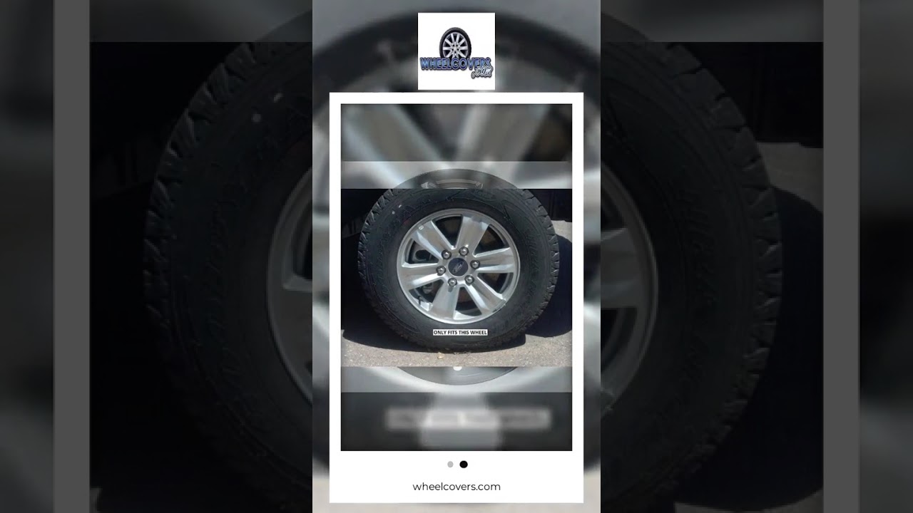*** IN STOCK READY TO SHIP *** Ford F150 XLT 7965P GB IMP 387 BLK Black Wheel Skins / Hubcaps / W...
