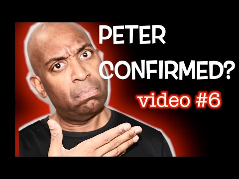 PETER CONFIRMED?