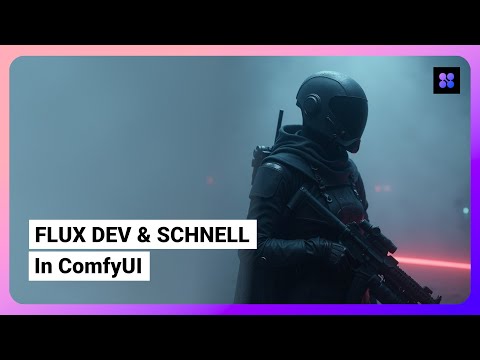 FLUX FLUX FLUX - DEV & SCHNELL model with LORA in ComfyUI AI