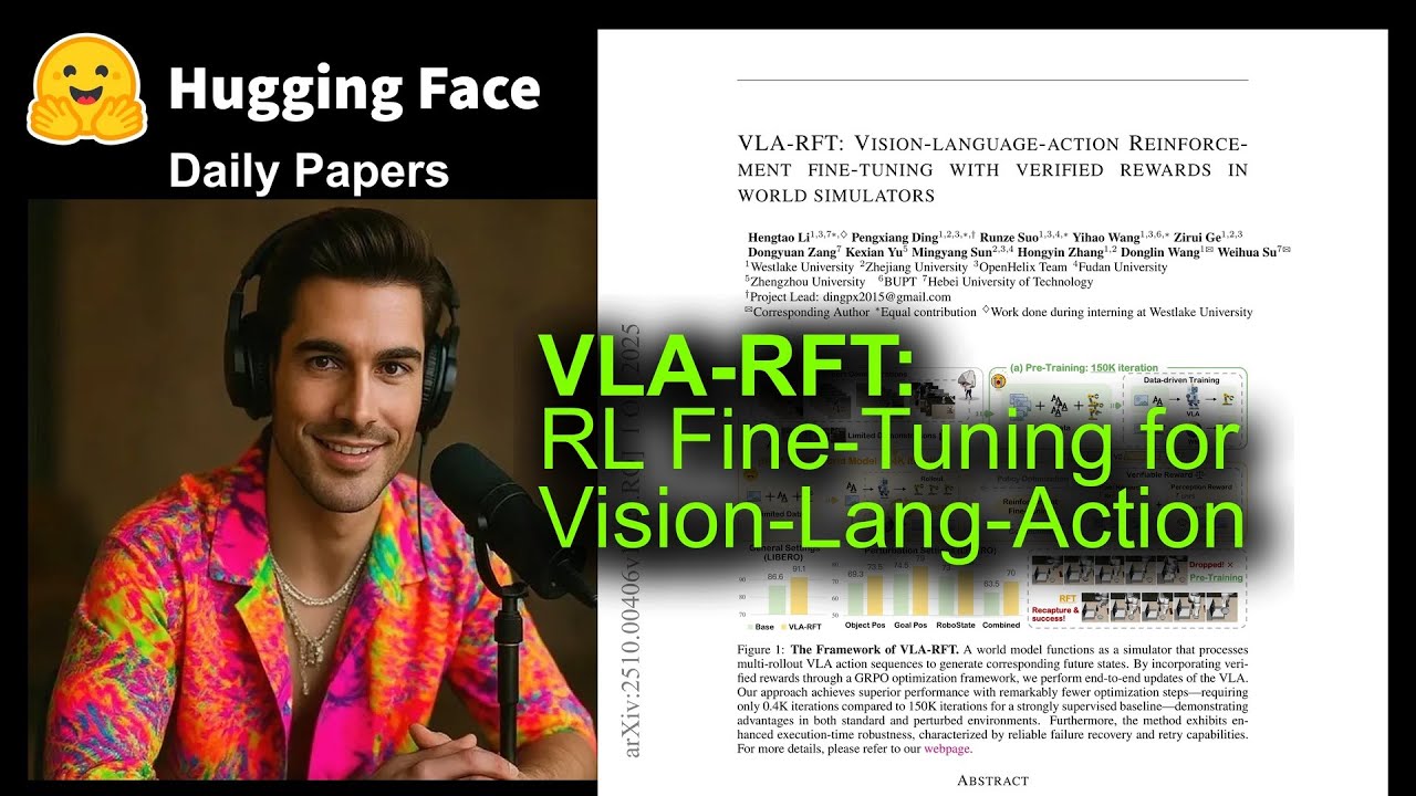 VLA-RFT: RL Fine-Tuning for Vision-Lang-Action