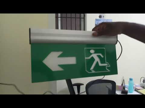 Exit Signage in India