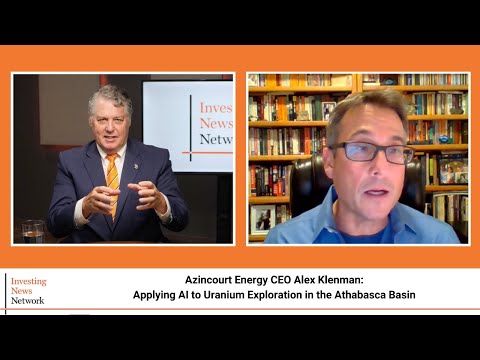 Azincourt Energy CEO Alex Klenman: Applying AI to Uranium Exploration in the Athabasca Basin