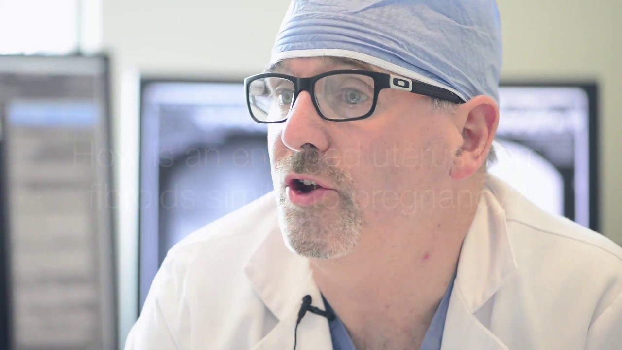 How is an Enlarged Uterus from Fibroids Similar to Pregnancy?