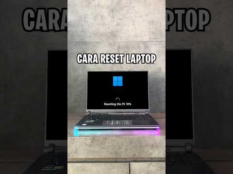 Cara Reset Laptop tanpa Instal Ulang Windows #ngeshortsbareng #tips #laptop