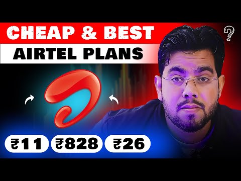 I Found The CHEAPEST Airtel Plan With UNLIMITED 5G Data! Airtel Best Plans for 84 Days!