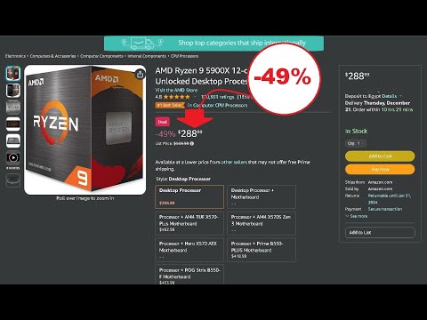 50% off Deal | 5900x | The Best Full Review | Unleash Unparalleled Power with the AMD Ryzen 9