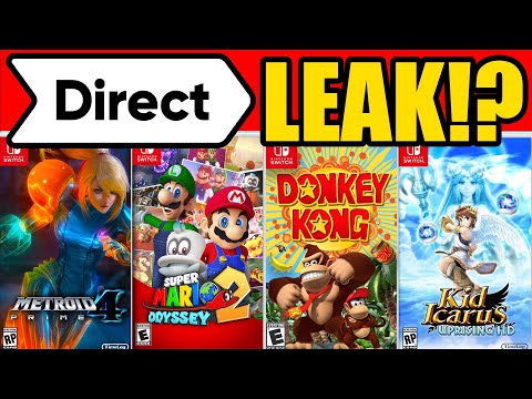 Nintendo's ENTIRE 2023/2024 Lineup Leaked?! Mario, Kid Icarus, Donkey Kong... & More!