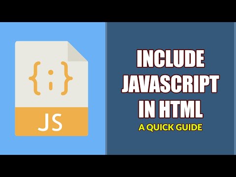 Ways To Include Javascript In HTML