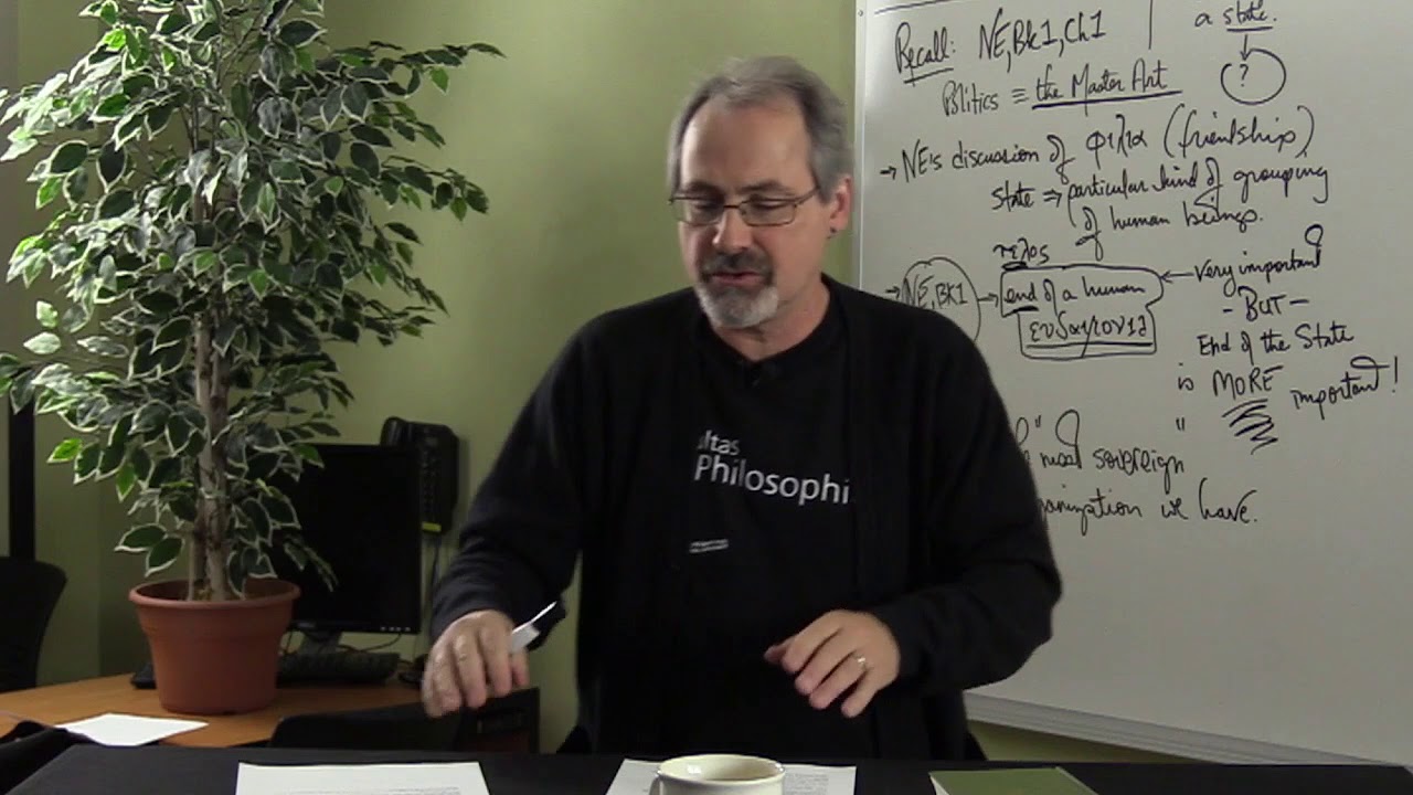 PHI2144W - Ethical and Political Thought of Aristotle - The Politics - Book 1 - Chapter 1