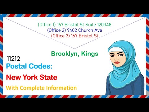 zip Code of Brooklyn Kings 167 Bristol St Suite 120348, 9402 Church Ave, NY US 40.6629, -73.91308