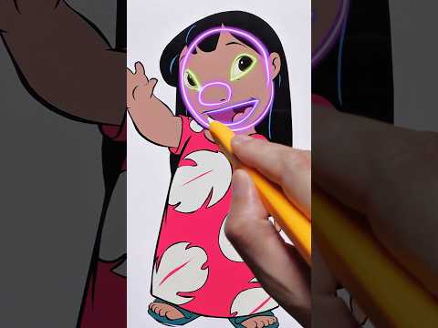 I Drew Cartoon Lilo!❤️✏️ #art #drawing #stitch #disney