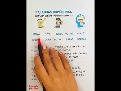 🔸Domina las palabras homófonas🔸