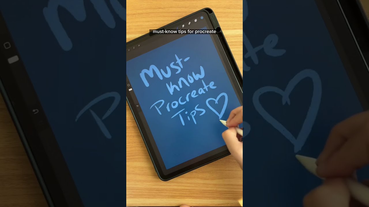Procreate basics for beginners 😊 #procreatetutorials #procreateart #procreateforbeginners