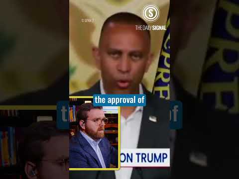 Even C-SPAN Won’t Broadcast Hakeem Jeffries’ Pathetic Opposition #shorts #democrats #trump