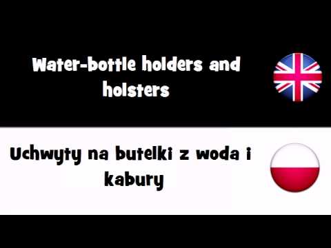 TRANSLATE IN 20 LANGUAGES = Water bottle holders and holsters