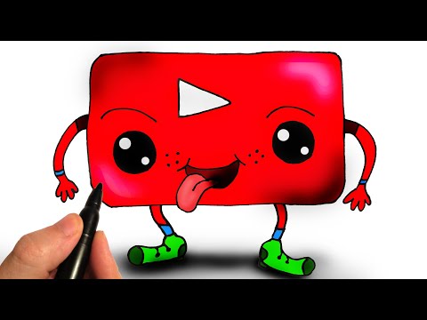 How to Draw the YouTube Logo