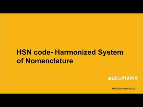 HSN code