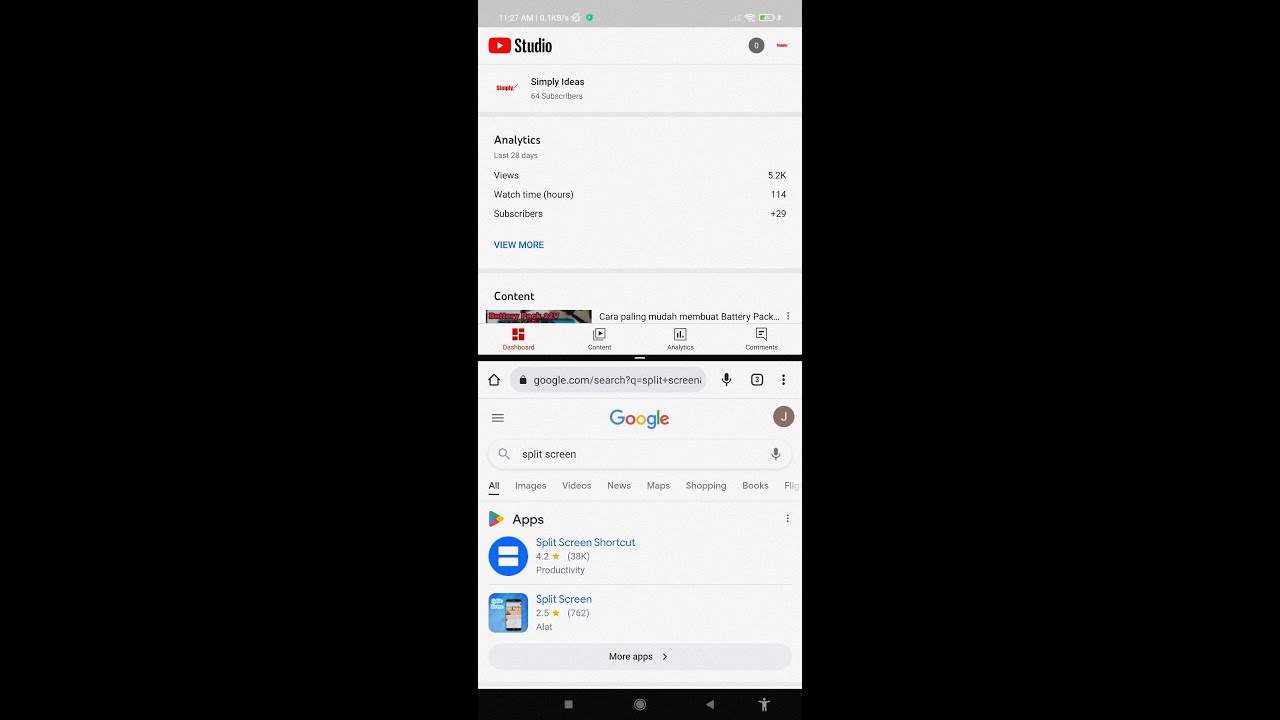 How to force/enable split-screen multi-window on android 11 - NO root, NO applications needed